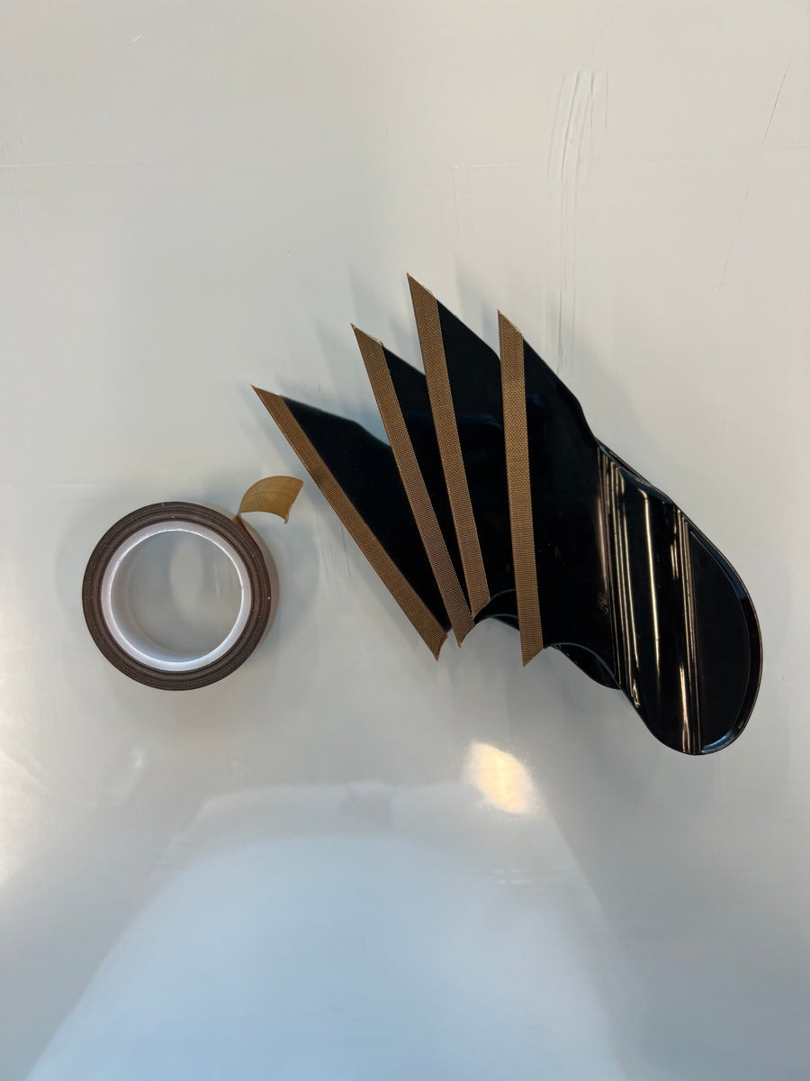 Glass Teflon Tape 1/2": Durable Solution for Glass Work