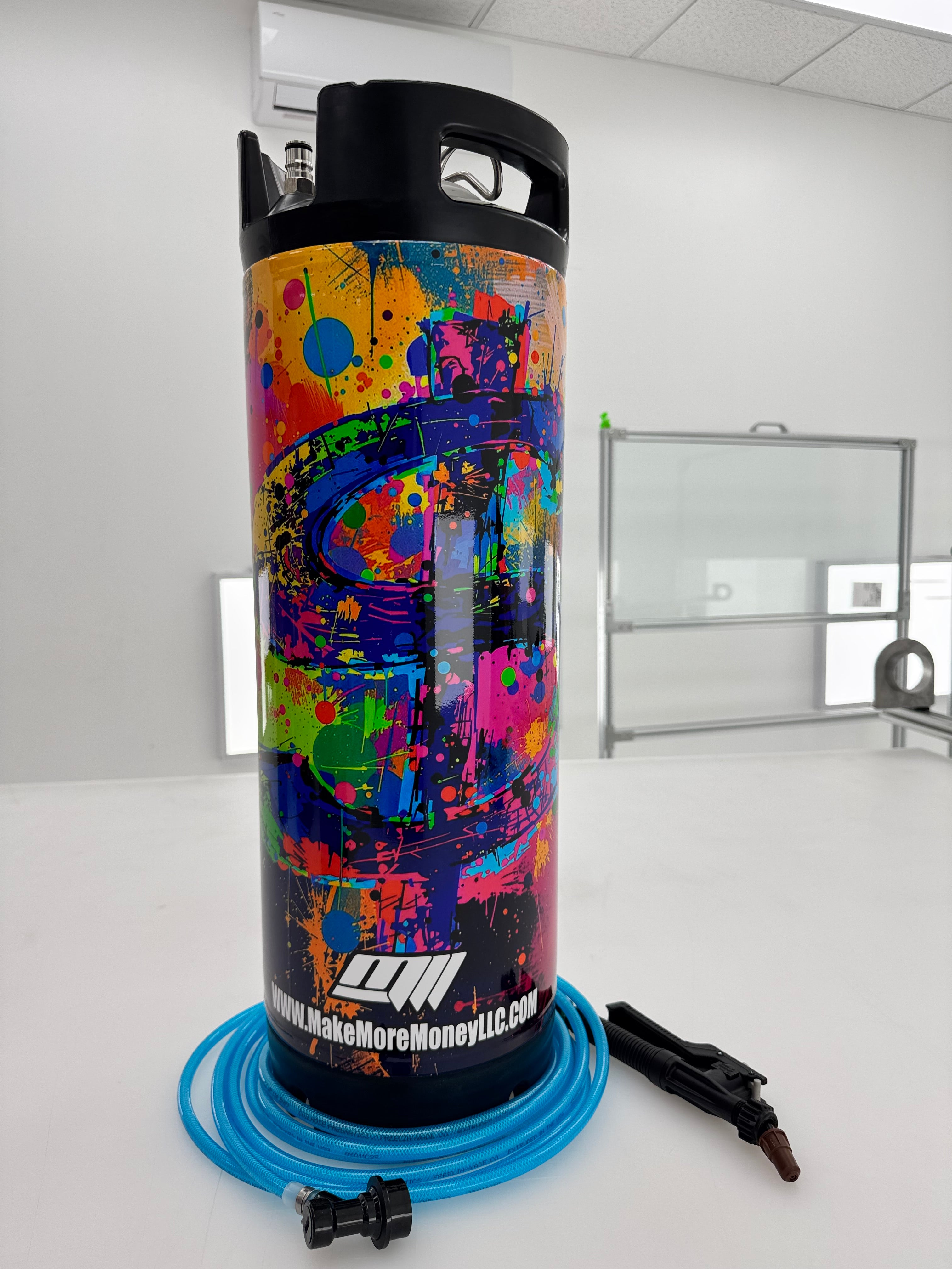 Deluxe Pressurized Five Gallon Tank with Sprayer Setup – Make More Money